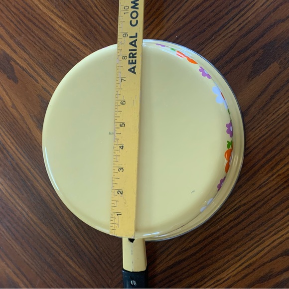 Kitchen | Vintage Italian Enamel Pan Moneta Cookware Circa7s Flower ...